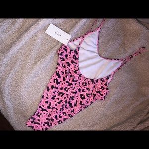 Zaful | Swim | Cheetah One Piece High Rise Thigh Bikini | Poshmark